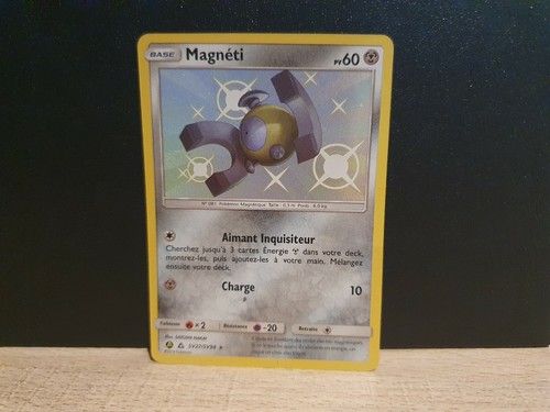 Carte Pokemon Magnéti SV27/SV94 Holo SHINY Soleil Lune SL11,5 FR ultra ...