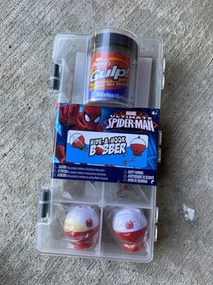 SHAKESPEARE SPIDERMAN HIDE A HOOK BOBBER & GULP BAIT,FISH HOOKS, SET,NEW,SEALED | eBay