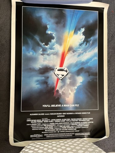 Superman Lot Promo movie poster I II III IV V 1 2 3 4 Christopher Reeve ...