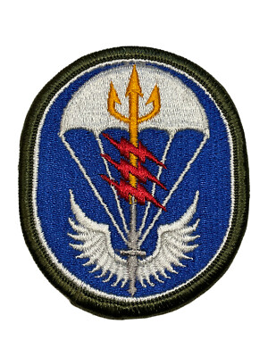 Vintage U.S. Army Special Ops Command South SOCSOUTH Color Merrow Edge ...