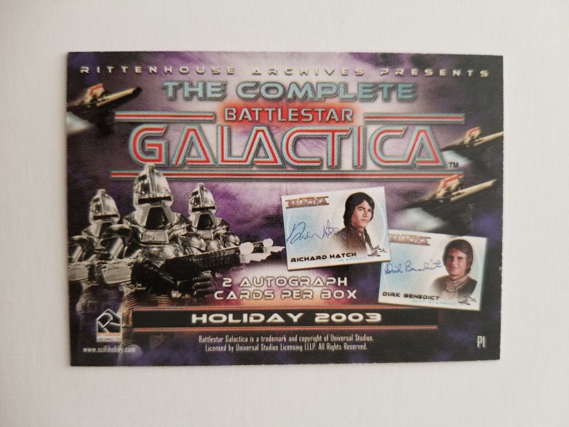 2003 THE COMPLETE BATTLESTAR GALATICA TRADING CARD PROMO #P1 | eBay
