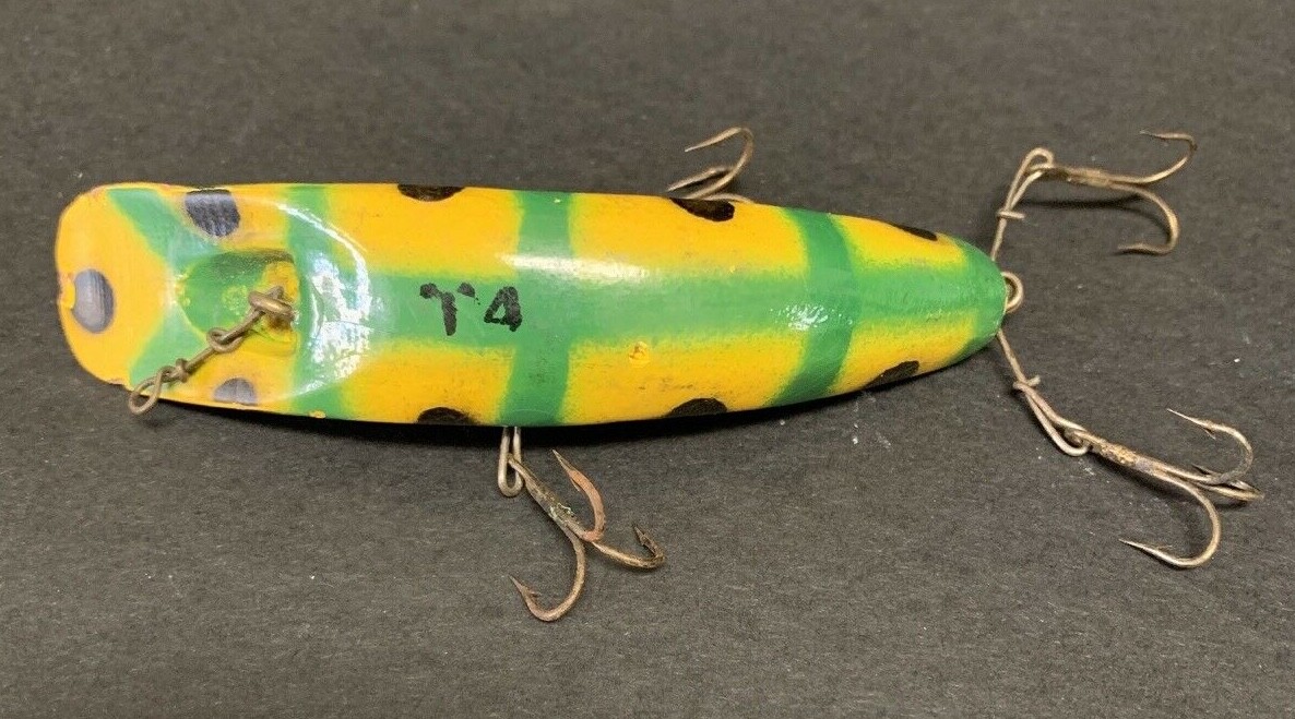 Vintage Helin Flatfish T4 Fishing Lure | eBay