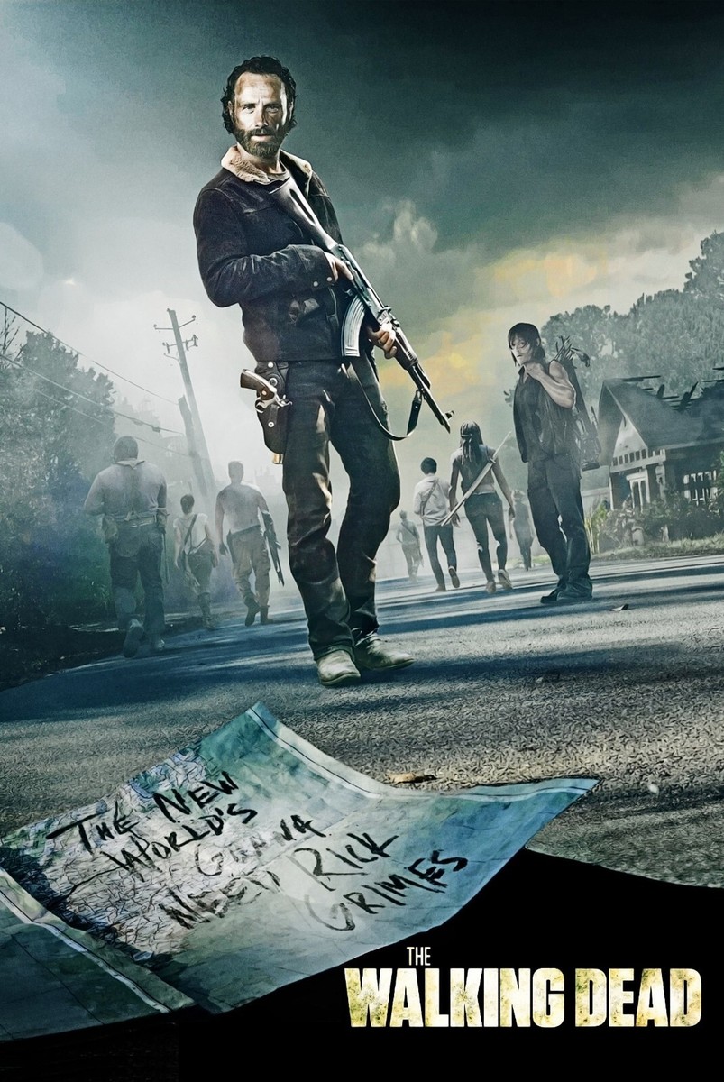 The Walking Dead Season 5 Poster Daryl