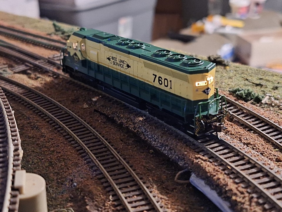 N scale Bachmann 66456 Sound Value Reading SD45 Diesel Engine ...