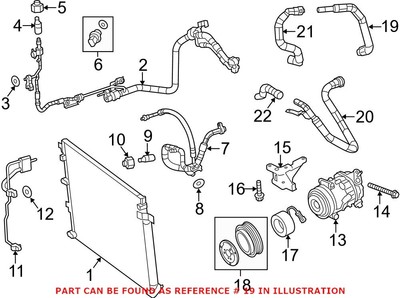 Genuine OEM HVAC Heater Hose for Jeep 52014624AA | eBay