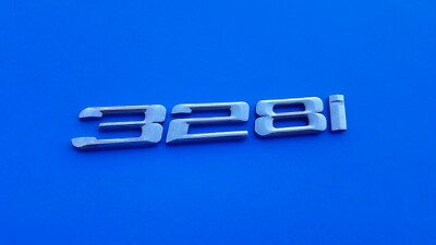99 00 01 02 03 04 05 BMW 328I 328 I REAR LID CHROME EMBLEM LOGO BADGE ...
