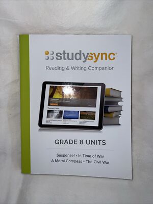 California Studysync Grade 8 Units Reading & Writing Companion | eBay