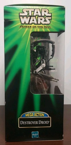 Hasbro STAR WARS Power of the Jedi DESTROYER DROID Mega Action Figure ...
