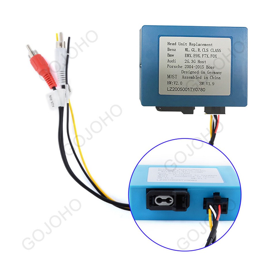 for Benz ML GL R CLS CLASS cayenne Car Stereo Radio Optical Fiber ...