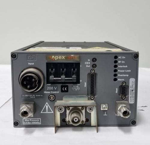 Advanced Energy RF Generator Apex 3013 660-900984-301 | eBay