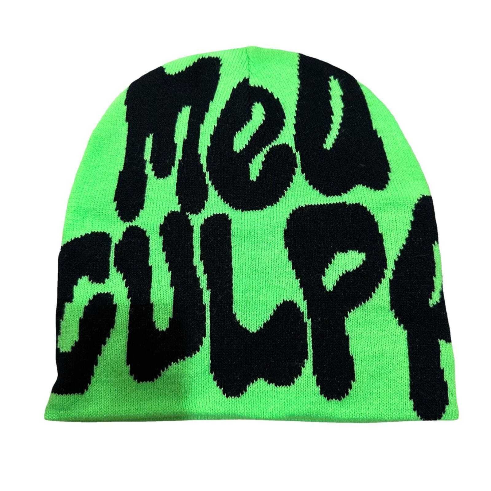 2023 MEA CULPA Beanie Y2K Hip Hop Beanies Winter Hat Tik Tok Knit Skull ...