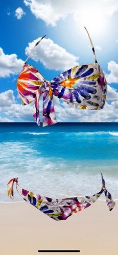 watersun floral padded bikini top 14D bottom 12 | eBay