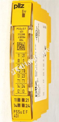 Pilz PSSu E F 4DI PSSuniversal Safe I/O Module 4 Digital 24V DC Inputs ...