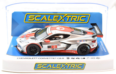 Scalextric Chevrolet Corvette C8.R -12 Sebring DPR W/ Lights 1/32 Slot ...