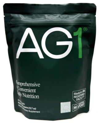 AG1 Athletic Greens Powder Pouch 12.7oz/360g - 30 Day Supply EXP: 2/ ...