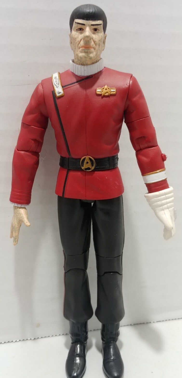 Star Trek Wrath Of Khan Diamond Select Admiral Kirk & Irradiated Spock ...