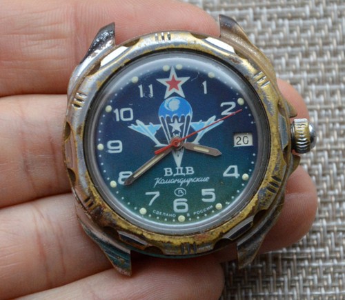 Watch USSR Commander Military Soviet Komandirskie Vostok Wostok Rare ...