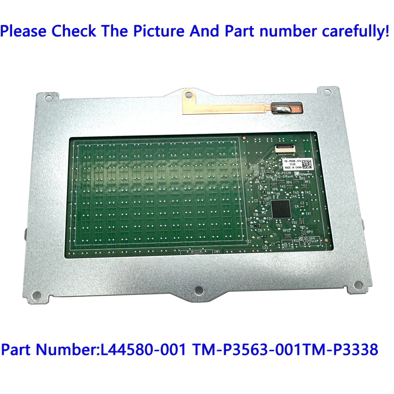 TM-P3563 TM-P3338 New For HP ProBook 440 445 G6 G7 Touchpad Trackpad ...