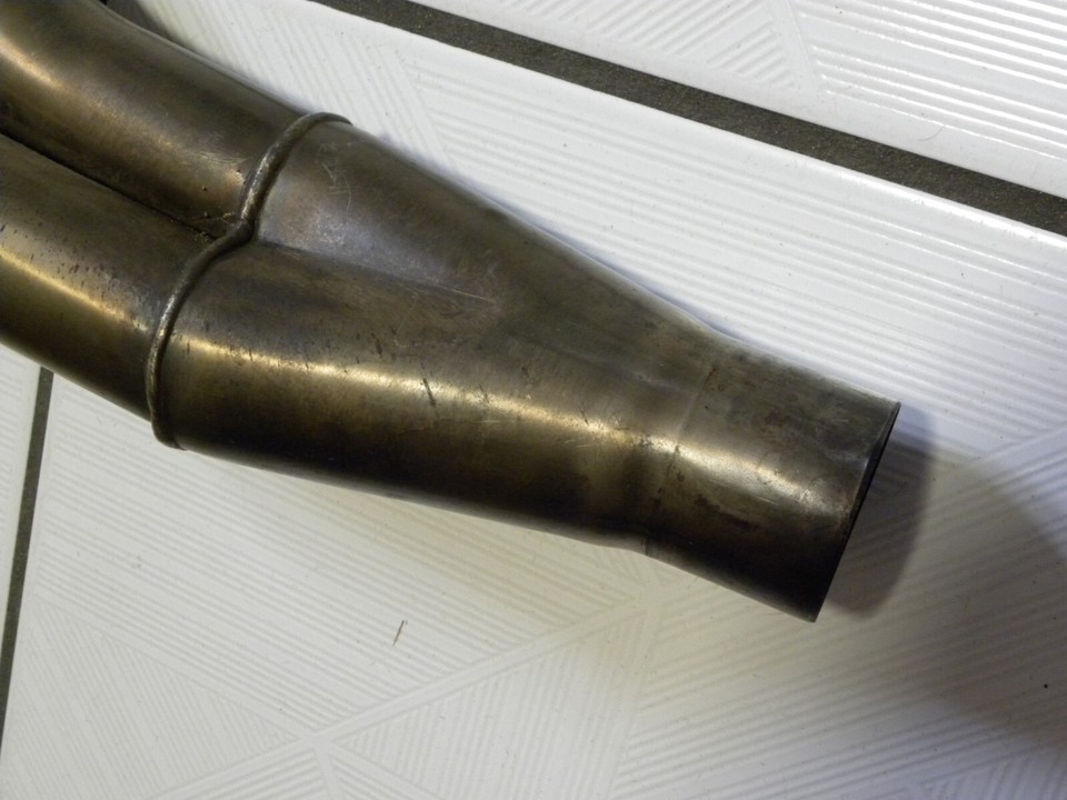 HARLEY SuperTrapp EXHAUST 2 into 1 header pipe EVO Sportster Free USA ...