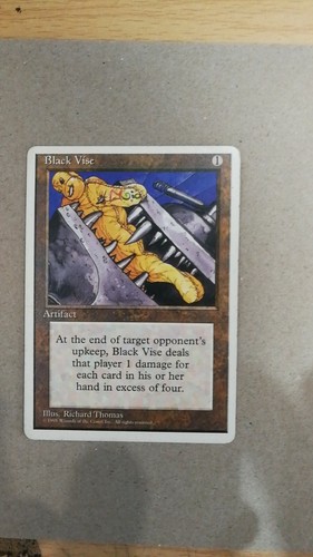 Magic the Gathering Black Vise MTG 4th MP/HP | eBay Australia