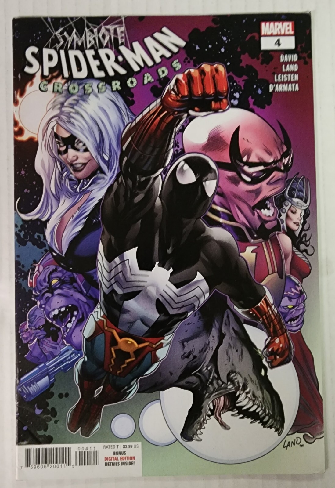 Symbiote Spider-Man Crossroads #4 Marvel 2021 FN-VF | eBay