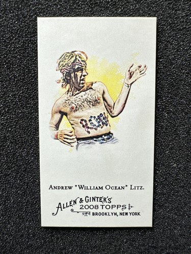 ANDREW LITZ #283 2008 Topps Allen & Ginter's Mini QTY | eBay