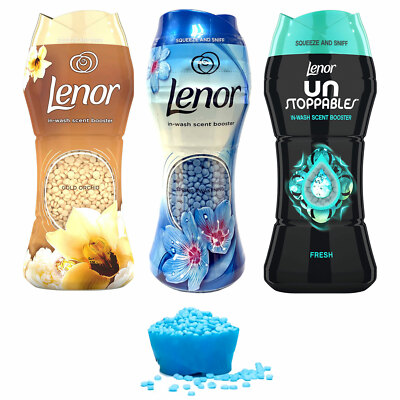 Lenor In-Wash Scent Booster Beads 194g Unstoppables Laundry Fragrance ...