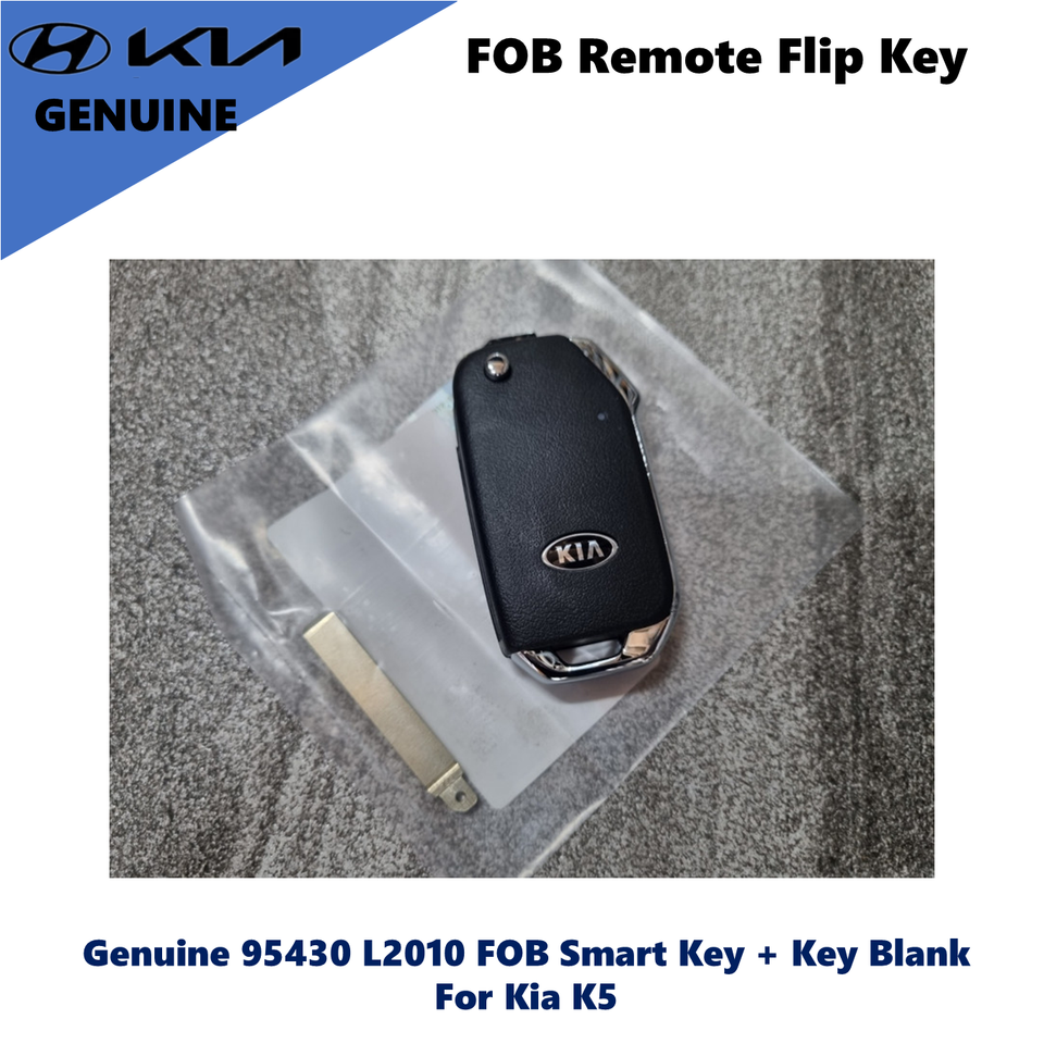 Genuine 95430 L2010 FOB Smart Key + Key Blank for Kia K5 21-23 | eBay