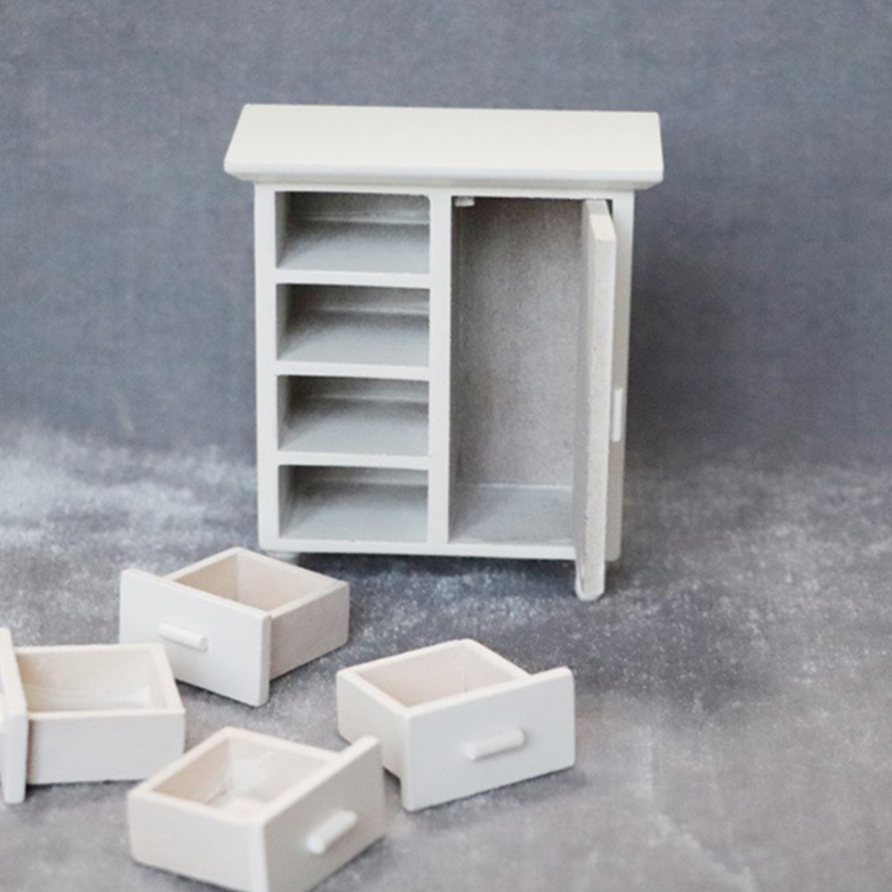 1 Set of Mini House Furniture Model Photography Furniture Decors Doll ...