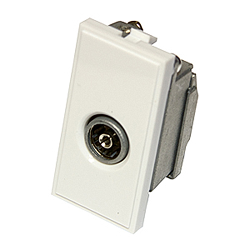 Triax Modular Faceplate Single IEC Female Type Insert Module White ...