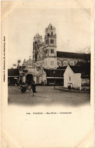 CPA AK Tonkin Bac Ninh Cathedrale Vietnam Indochina (1346178) | eBay