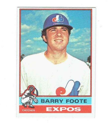 Barry Foote Montreal Expos Catcher #42 Topps 1976 #Baseball Card | eBay