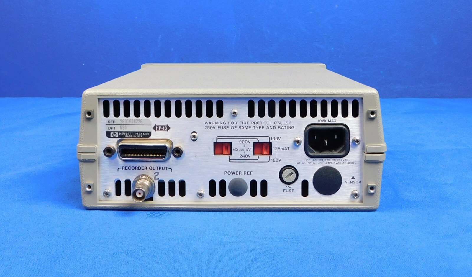 Agilent HP Keysight 437B High Performance Single Channel, Average Power ...