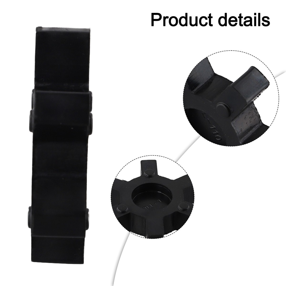 Lovejoy Coupler L110 Flexible NBR Rubber Spider Insert – Compatible ...