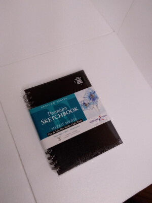Epsilon Wirebound Sketchbook 6X8 | eBay