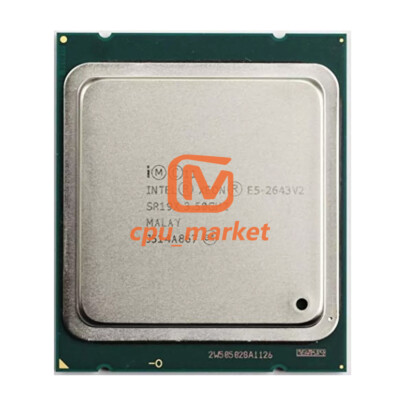 Intel Xeon E5-2643 V2 SR19X 3.50GHz 6 Cores 25MB 22NM LGA2011 CPU Processor | eBay