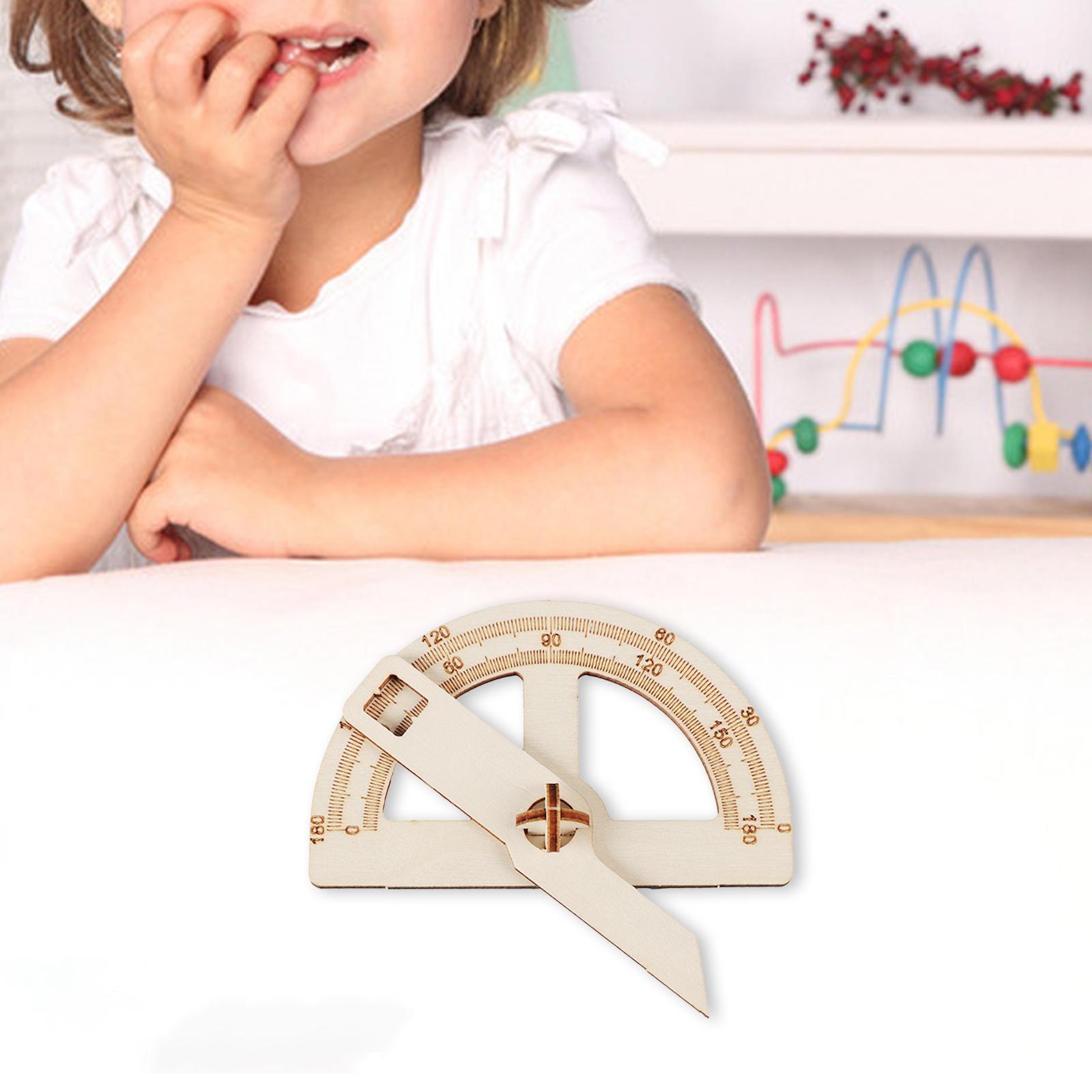 DIY Handmade Angle Ruler Small Inventions Education Model for Kids | eBay