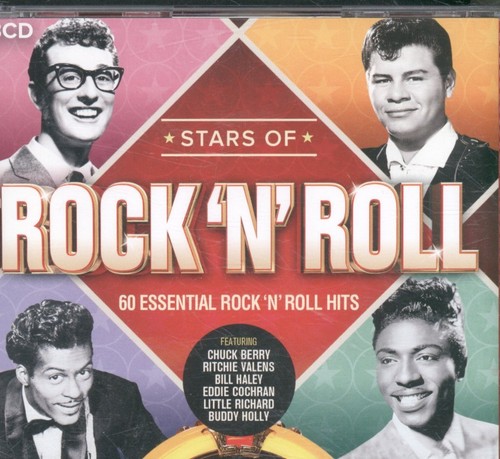 Various Artists Stars of Rock "n" Roll - 60 Essential Hits triple CD ...