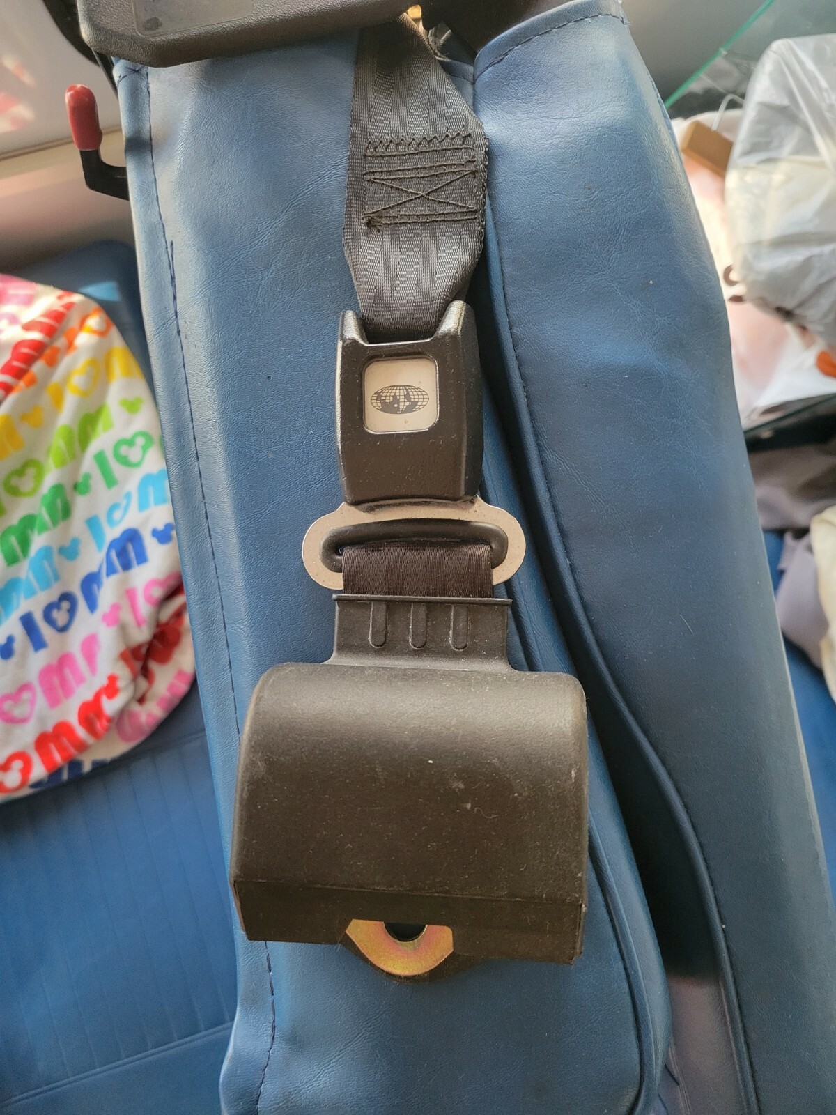 Q'Straint Seat Belt Strap 9904-000025-07a Qstraint Shuttle Bus Freedman ...