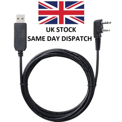USB Programming Cable Radtel RT10 RT12 RT470 RT490 RT493 RT495 RT630 ...