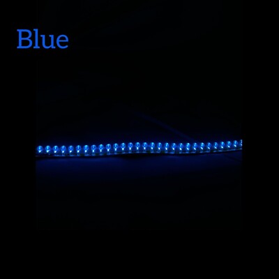 12 LEDs Flex Light Strips- Blue | eBay