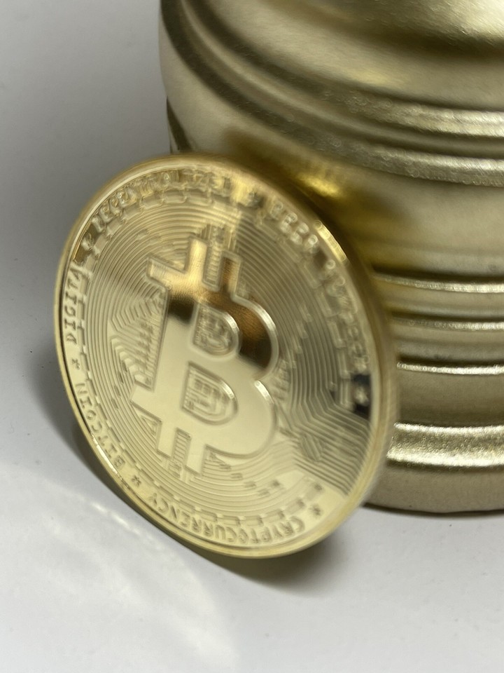 BITCOIN- Limited Edition Physical Coin with Display Case ...
