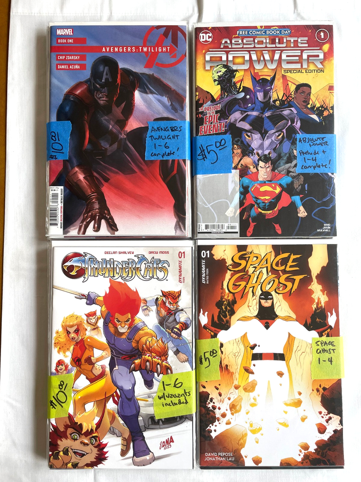 Comic Books Box Assortment, 120+ Each individually packaged, many ...