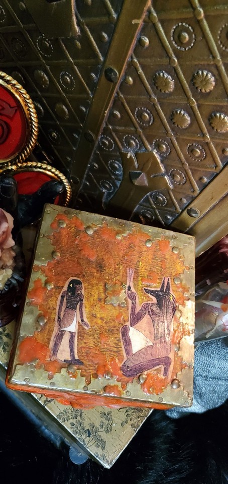 Blindfolded Ritual Containment Dybbuk Box Sealed Cursed Items Inside ...
