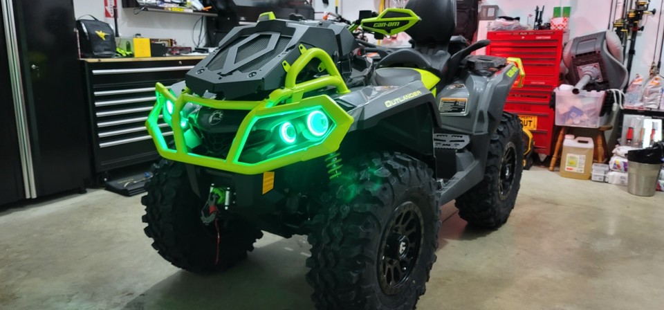 2020 Can Am Outlander 1000 Xmr max with plow, tracks & ice fishing gear ...