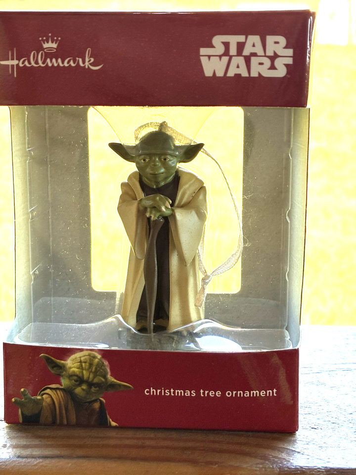 Star Wars Hallmark Ornaments Chewbacca Darth Vader Yoda--Free Ship | eBay