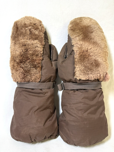 HERTERS Goose Down Vintage 1960's Oversized Men's Size M Mittens ...