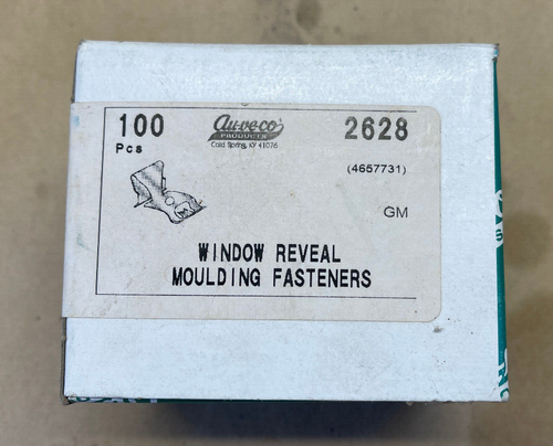Auveco 2628 Windshield & Rear Window Reveal Moulding Fastener for GM ...