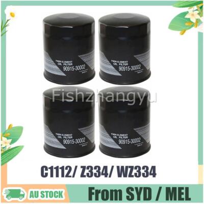 4X Oil Filters For Toyota 1HZ 1HDT 4.2L 70 80 100 Series Sakura C1112 ...