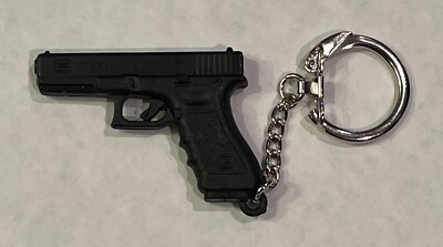 Glock 17 9mm gen 5 pistol/ gun KEYCHAIN black plastic *promotional ...